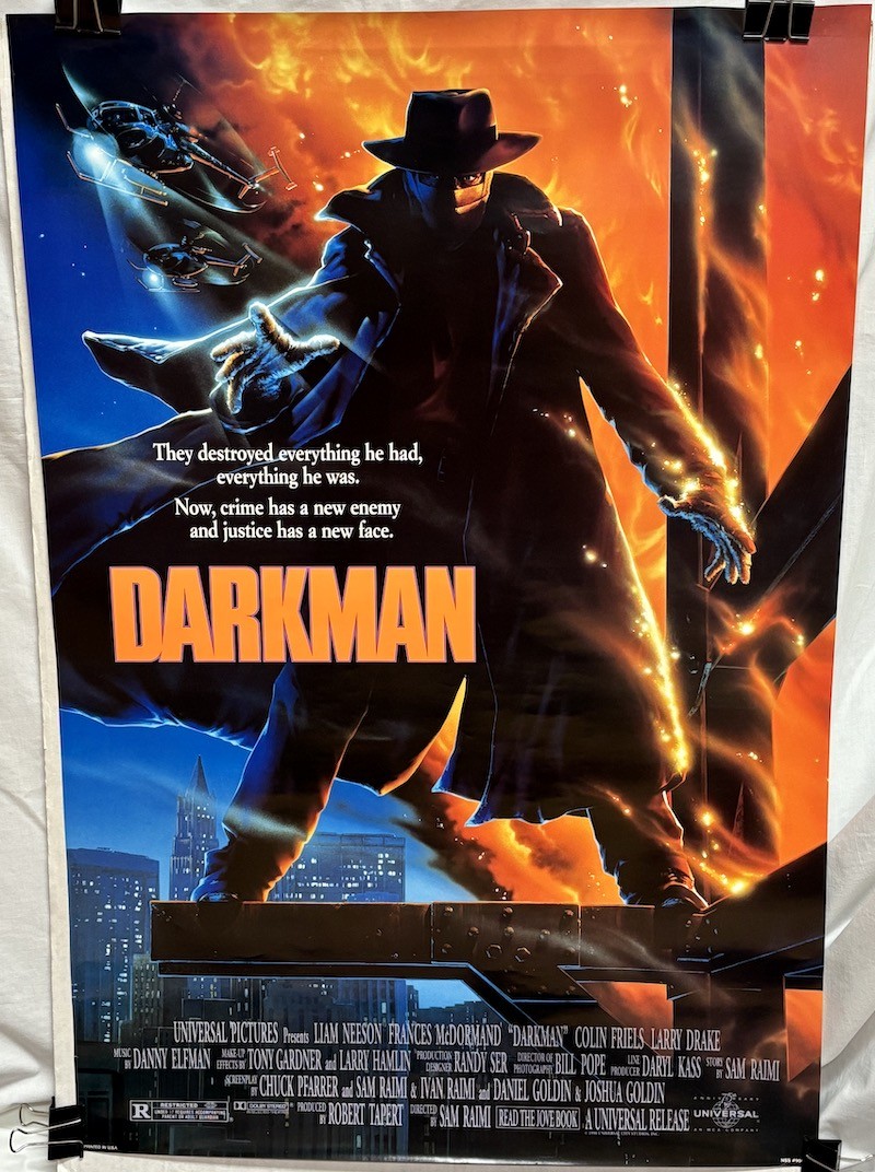 Darkman (1990) Rolled Double Sided One-sheet Poster